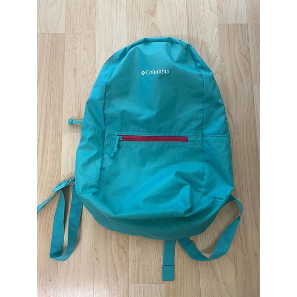 Columbia | Bags | Lightweight Columbia Backpack Lovely Teal And Pink ...